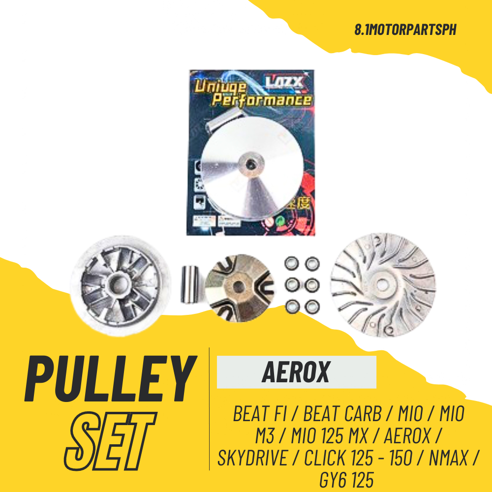 PULLEY SET ASSY for BEAT FI / BEAT CARB / AEROX / NMAX / SKYDRIVE / GY6 ...