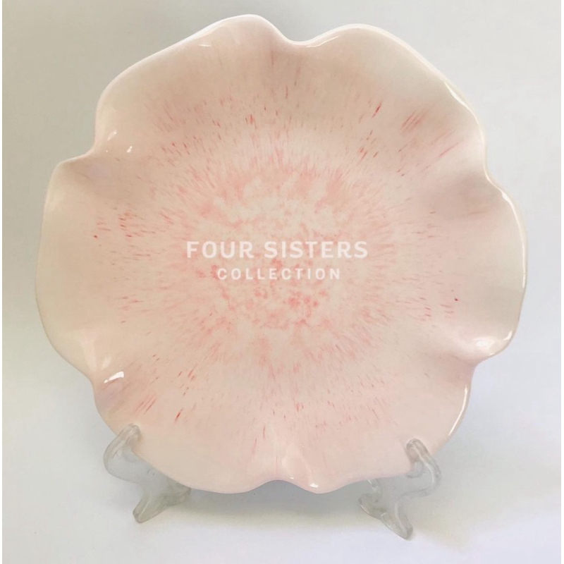 Light Pink Fower Luncheon Plate (SUPER SALE) | Shopee Philippines