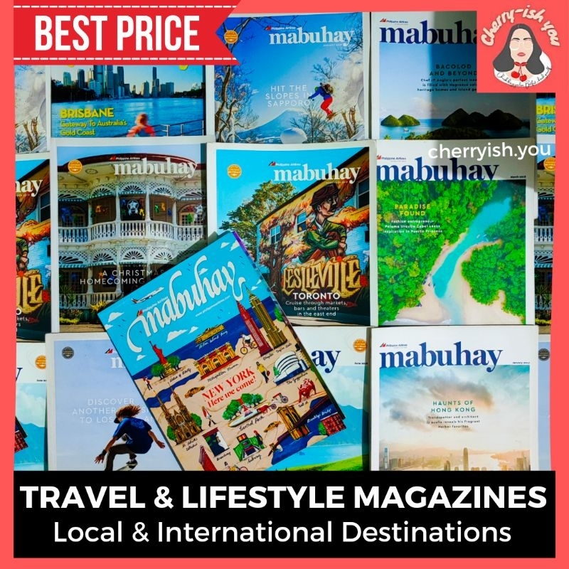 MABUHAY TRAVEL & LIFESTYLE MAGAZINES/BOOKS | Philippine, Asia & World ...