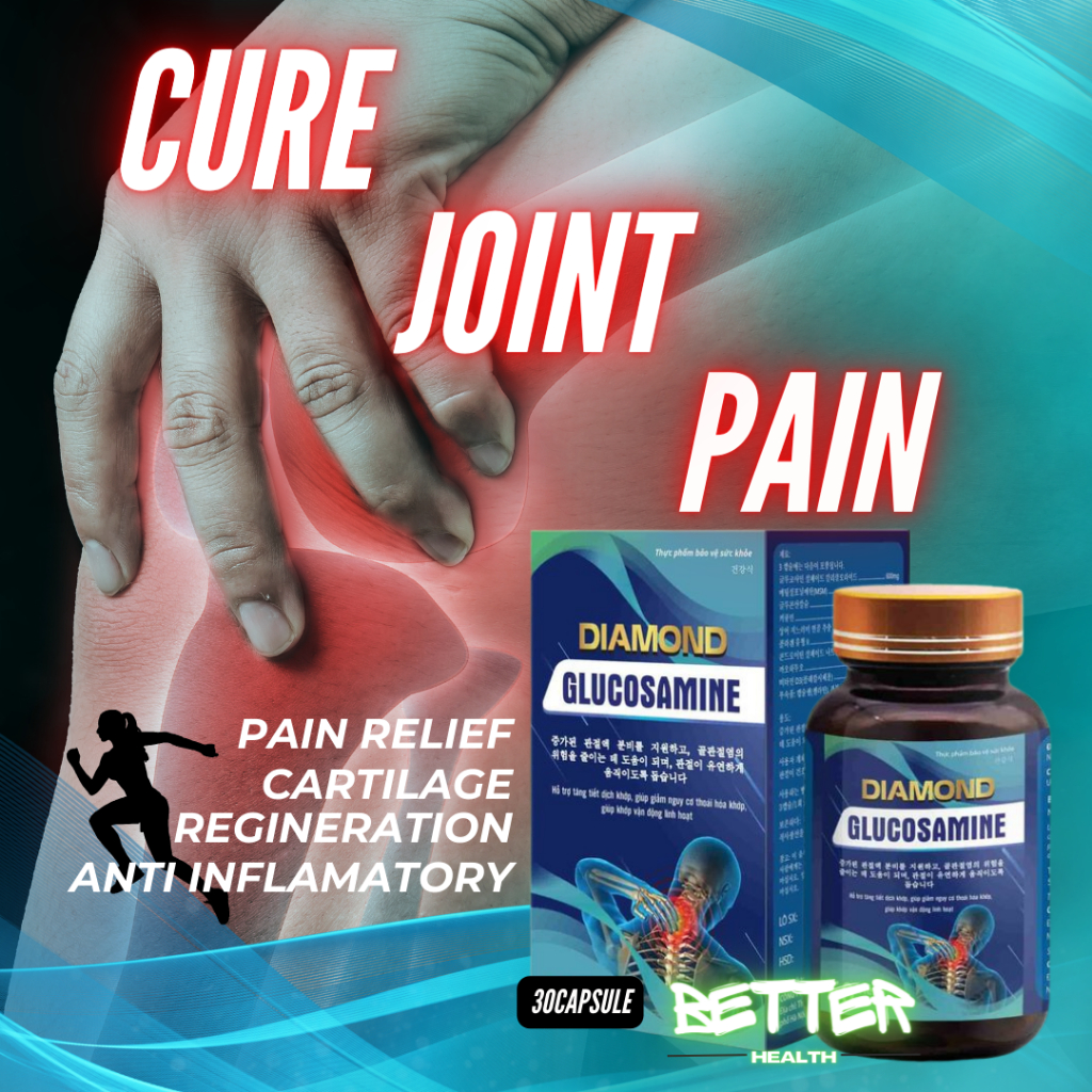 Glucosamine Diamond Support for Osteoarthritis, Bone, and Joint Health ...