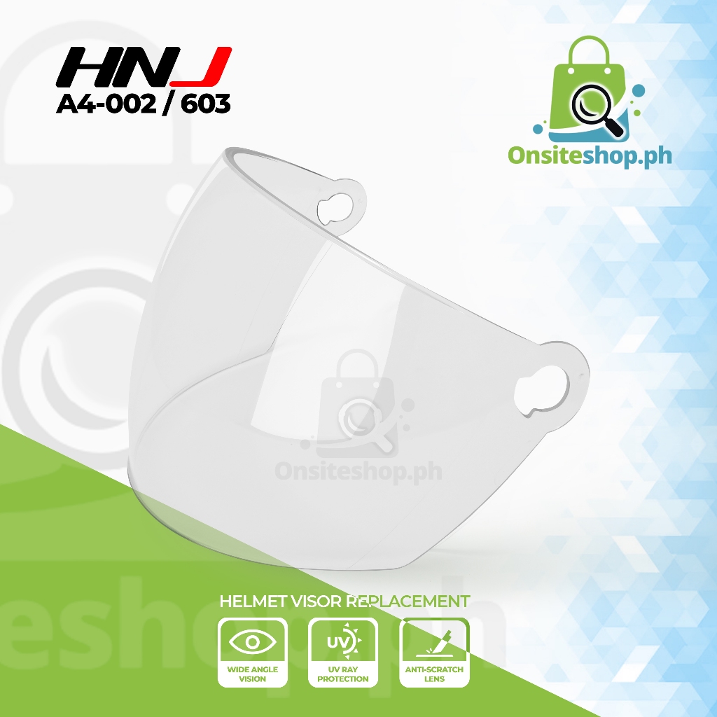 Visor/Lens for HNJ 603/A4-002 Half Face Helmet | Shopee Philippines