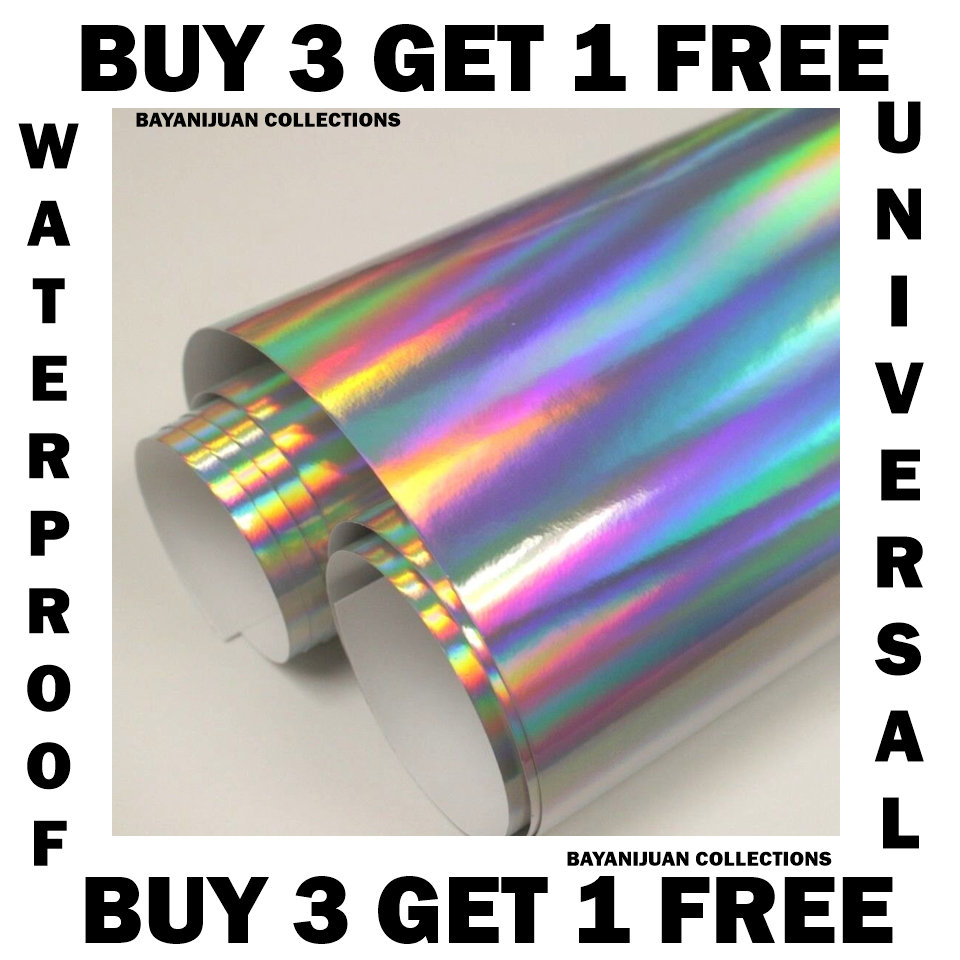 holographic sticker motorcycle car motor stickers wrap vinyl decal ...