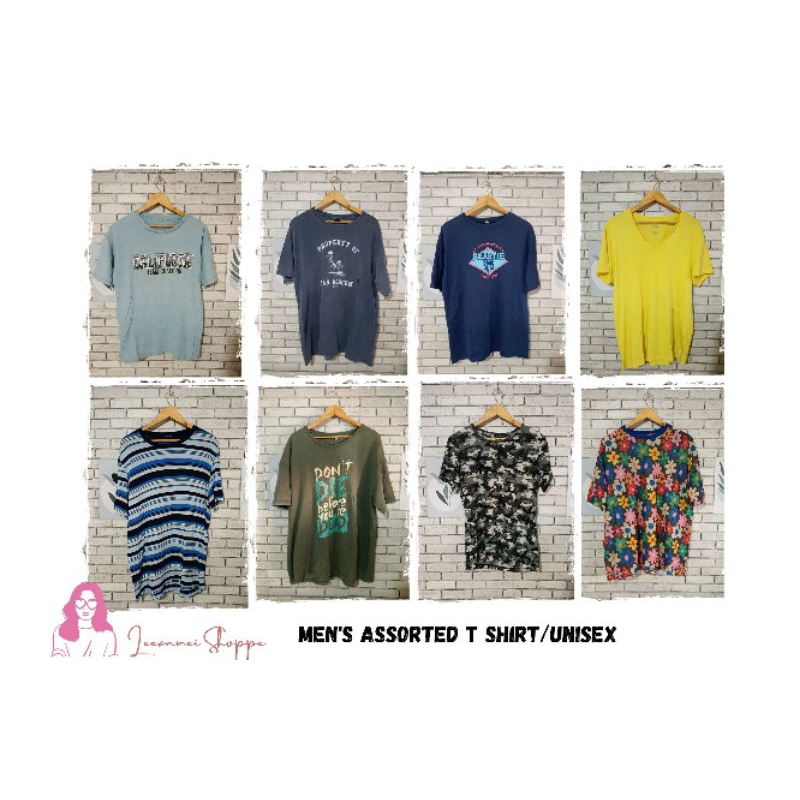 preloved Assorted men's t shirt | Shopee Philippines