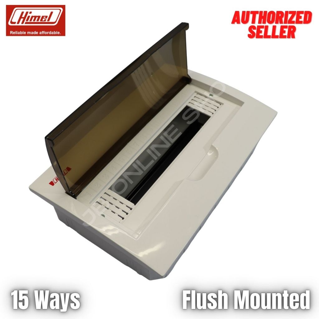 Himel Distribution Box 15 Ways Plastic Flush Mounted Enclosure Only ...