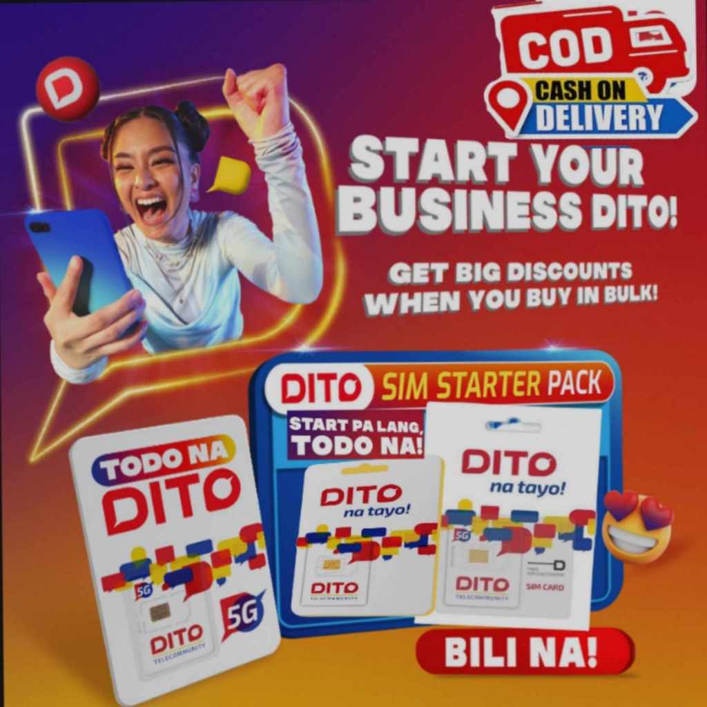 * SALE * DITO SIMCARD Starter Pack with 3gb data ( Fast Delivery ...