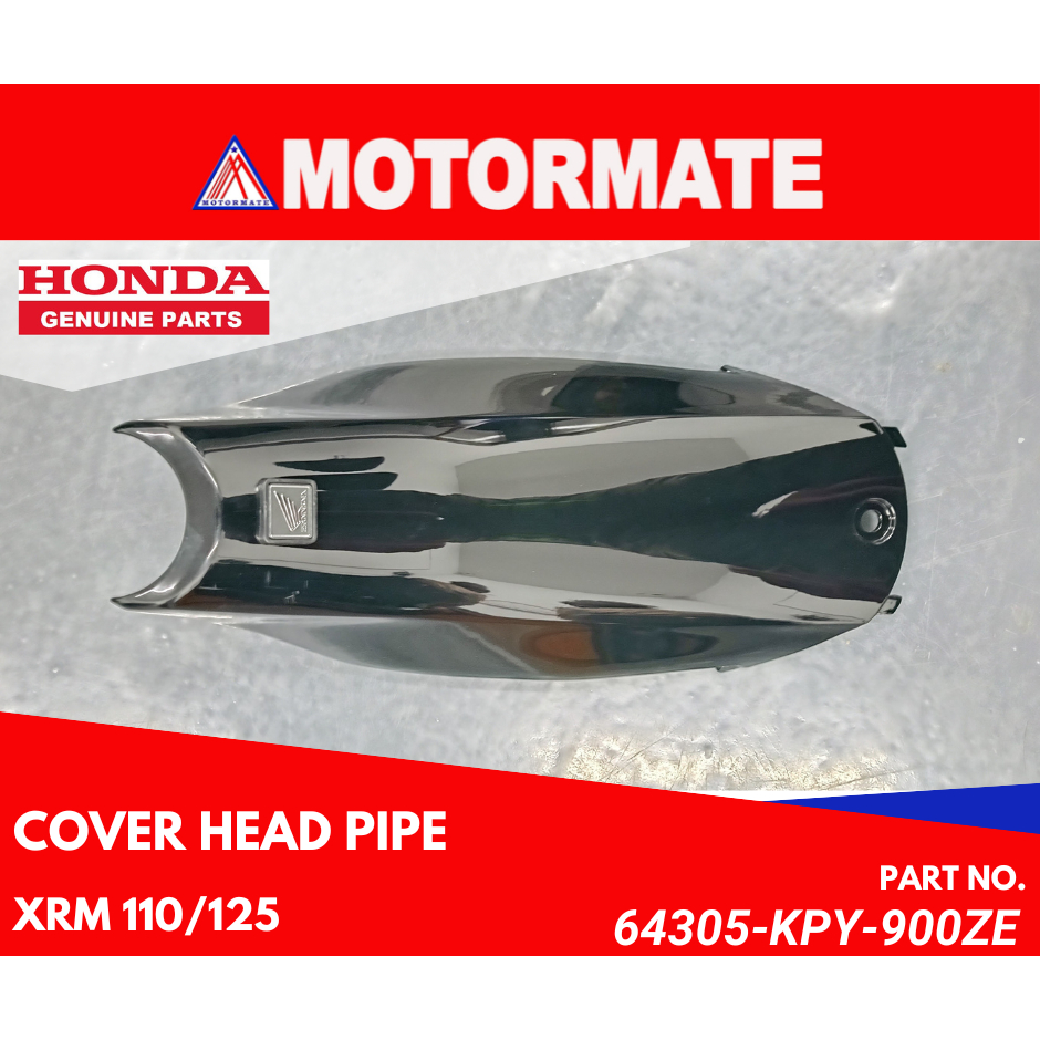 Cover Head Pipe Black XRM 110 / XRM 125 Honda Original 64305-KPY-900ZE ...