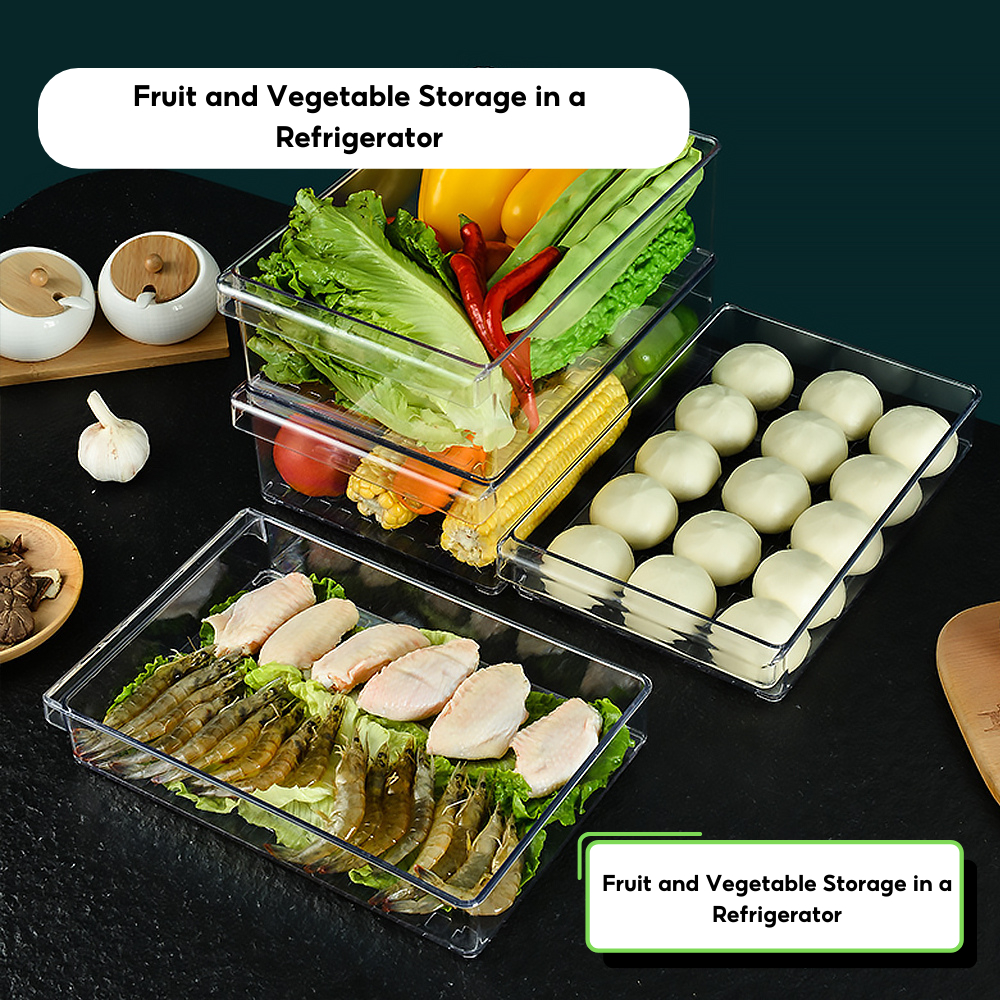 Fruit and Vegetable Storage in a Refrigerator Drawer-Style Refrigerator ...