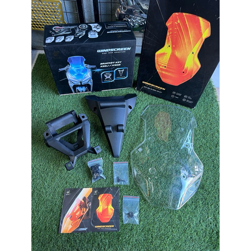 HONDA CLICK V2 ZHIPAT ADJUSTABLE WINDSHIELD | Shopee Philippines