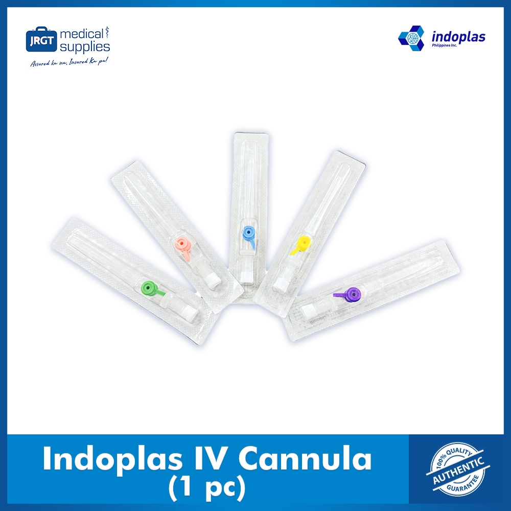 Indoplas IV Cannula Gauge 18/20/22/24/26 | Smooth Insertion & Secure ...
