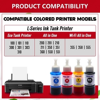 Refill EP 664 Ink for Printer L120 L360 L310 L130 L210 L220 L355 L358 ...