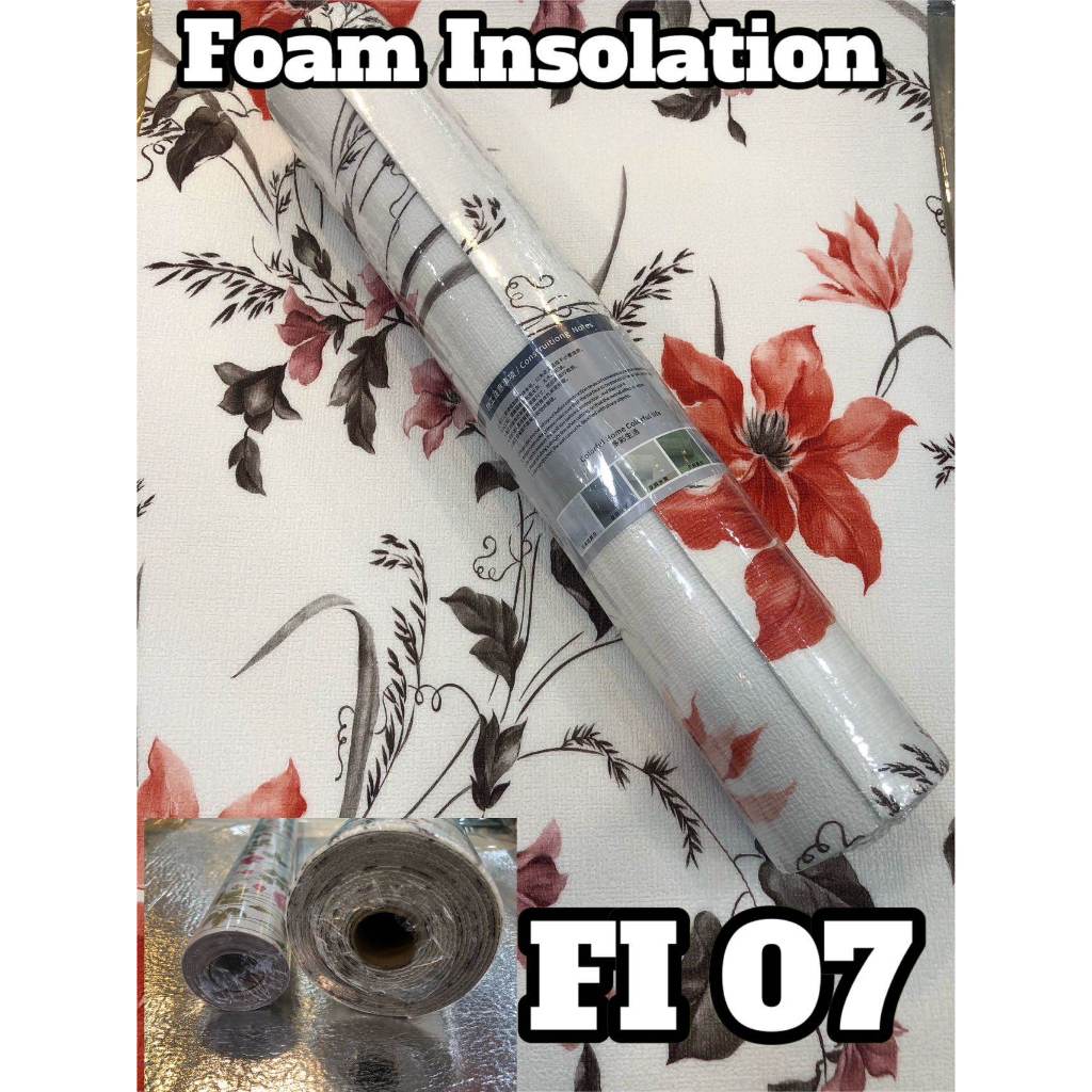 Aceking Wallpaper Foam Flax Linen Insulation Type Wallpaper PVC Self ...