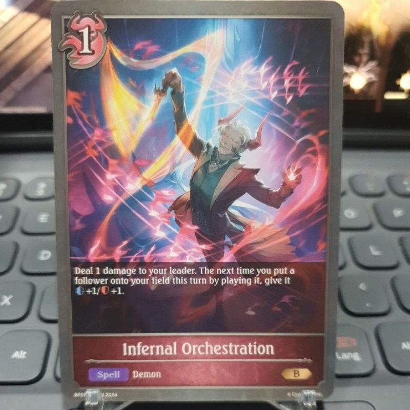INFERNAL ORCHESTRATION B BP03 SHADOWVERSE EVOLVE TCG ENGLISH | Shopee Philippines