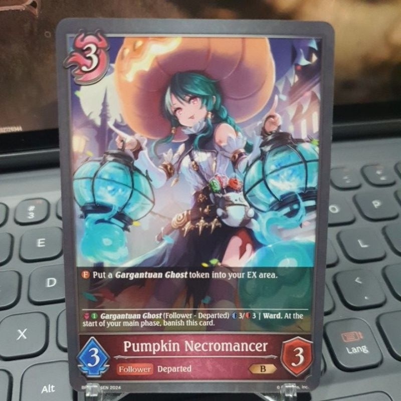PUMPKIN NECROMANCER B BP03 SHADOWVERSE EVOLVE TCG ENGLISH | Shopee ...