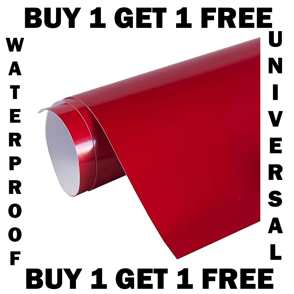 red sticker buy 1 get 1 free motorcycle car motor stickers wrap vinyl ...