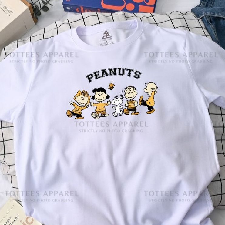 "Snoopy's Squad Inspired Tee for Peanuts Fans" Cotton t-shirt | TOTTEES ...
