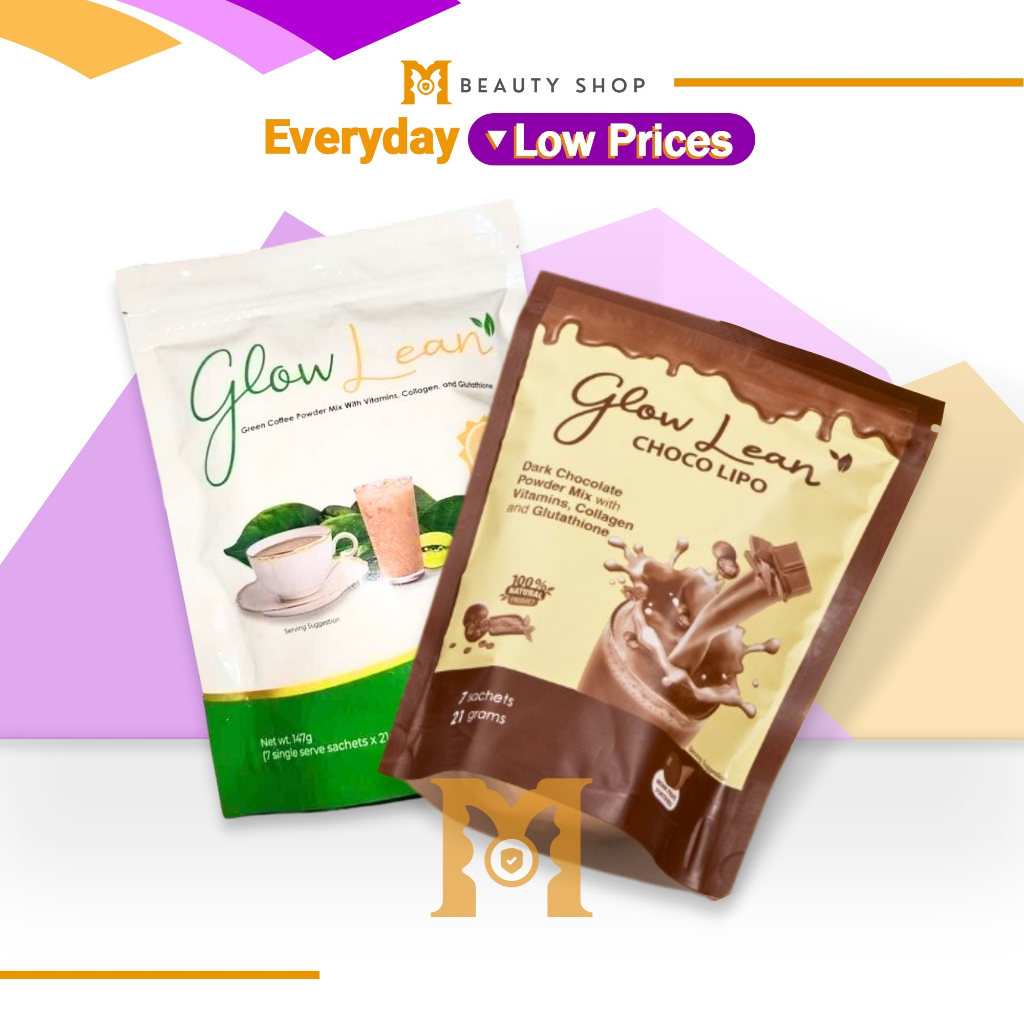 Gorgeous Glow Lean Green Coffee | Choco Lipo 7 Sachets 147g | Shopee Philippines