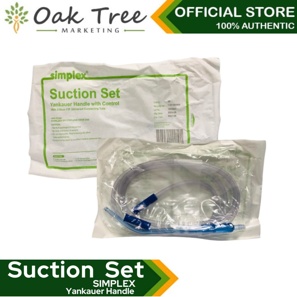 Suction Set - Simplex Yankauer Handle with Control | Shopee Philippines