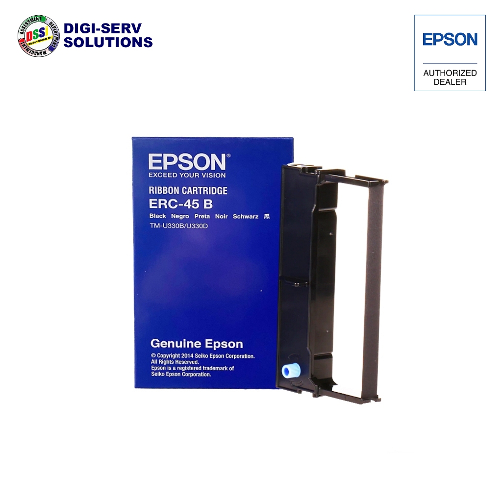 Epson Erc-45 (B) Ribbon Cassette | Shopee Philippines