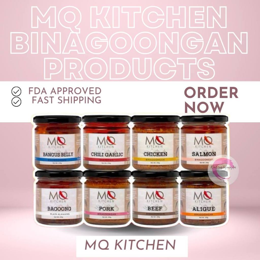 MQ KITCHEN BINAGOONGAN (PLAIN, PORK, ALIGUE, SALMON, BEEF, CHICKEN ...