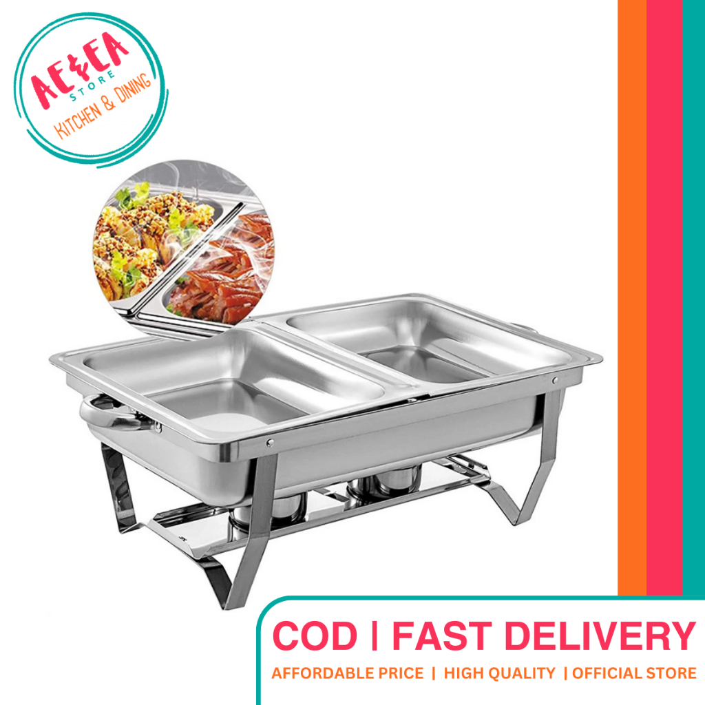 Stainless steel buffet stove hotel restaurant food heating container ...