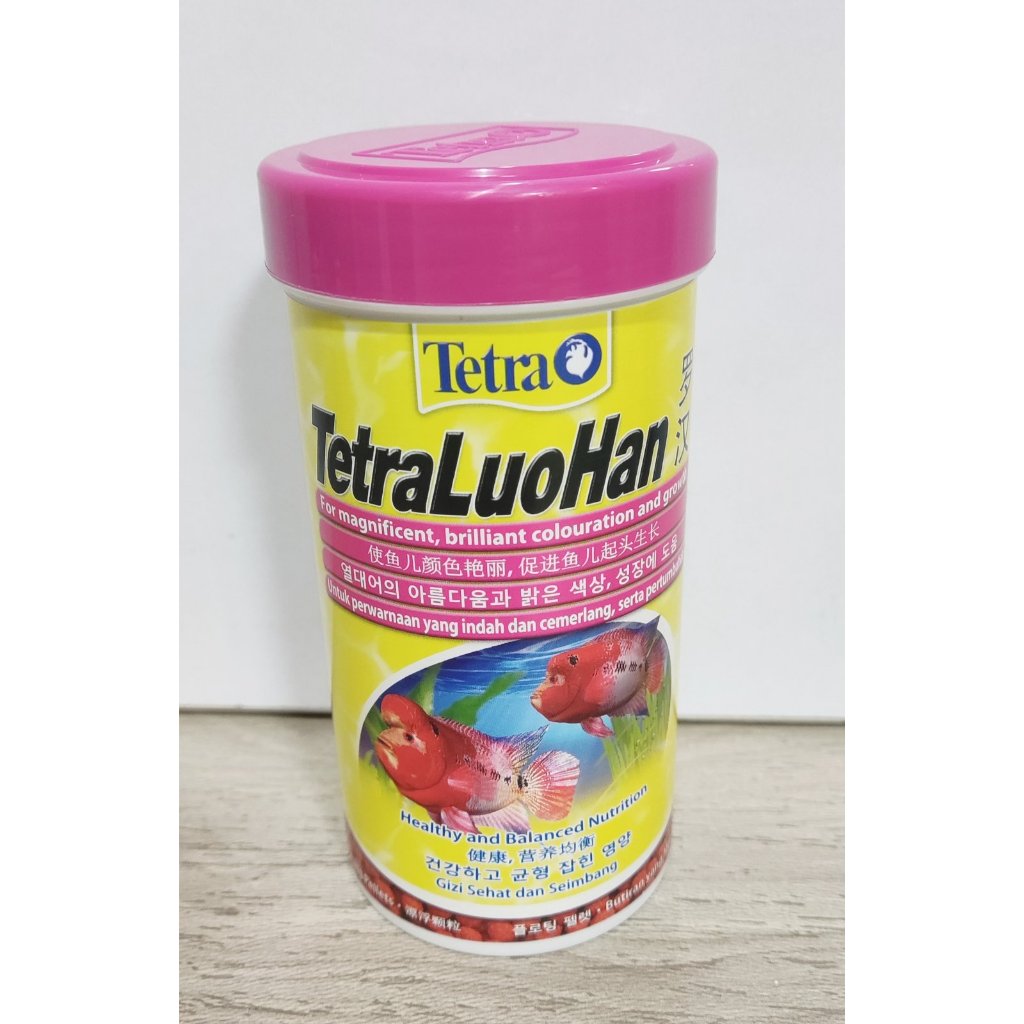 Tetra Luo Han Flowerhorn Fish Food 86g (Expiry date: Sep 2025) | Shopee ...