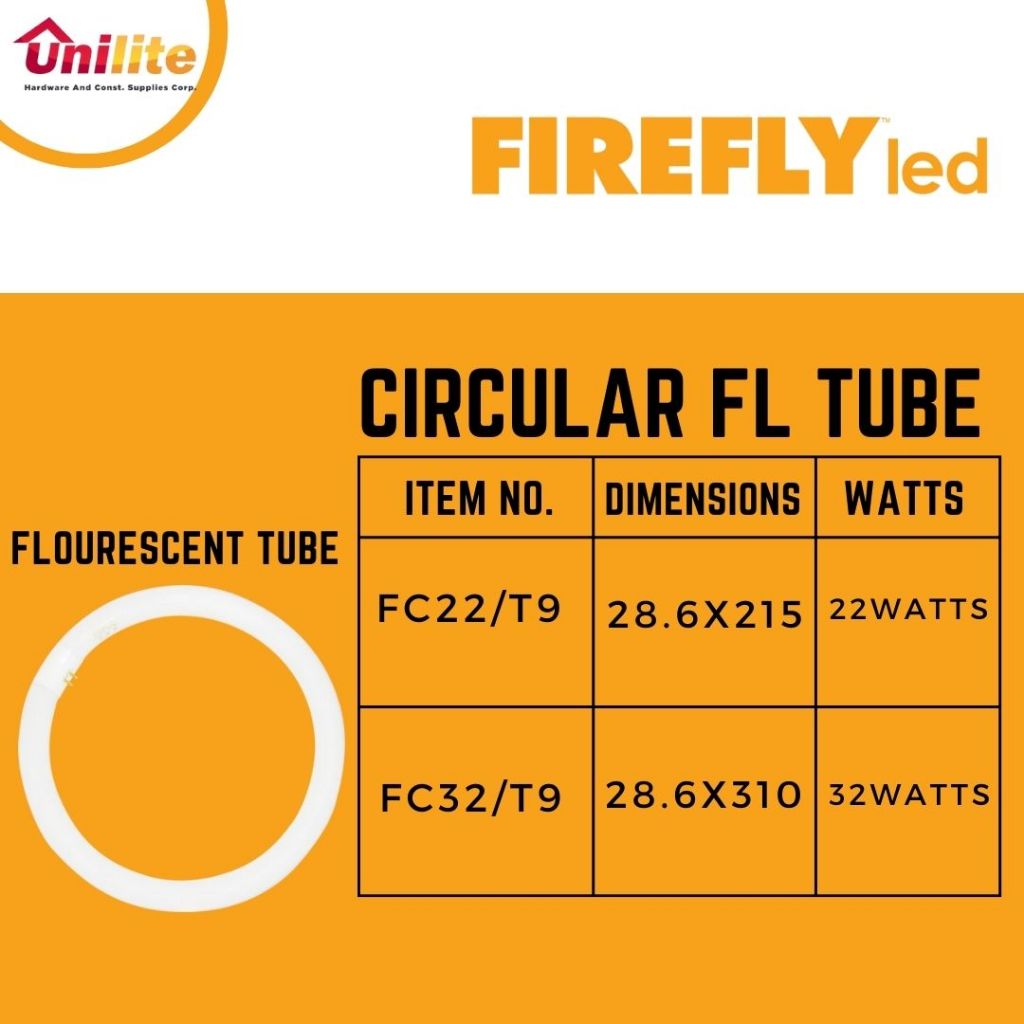 FIREFLY CIRCULAR FLOURESCENT TUBE | Shopee Philippines