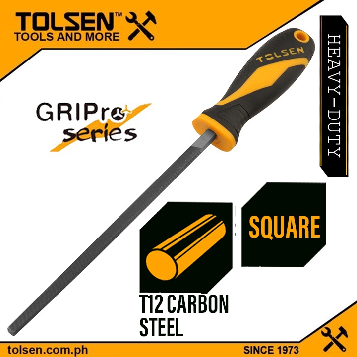 Tolsen Steel File Square 200mm 8" 32017 | Shopee Philippines