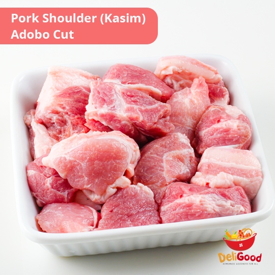 Fresh Local Pork Shoulder (Kasim) Adobo Cut | Shopee Philippines