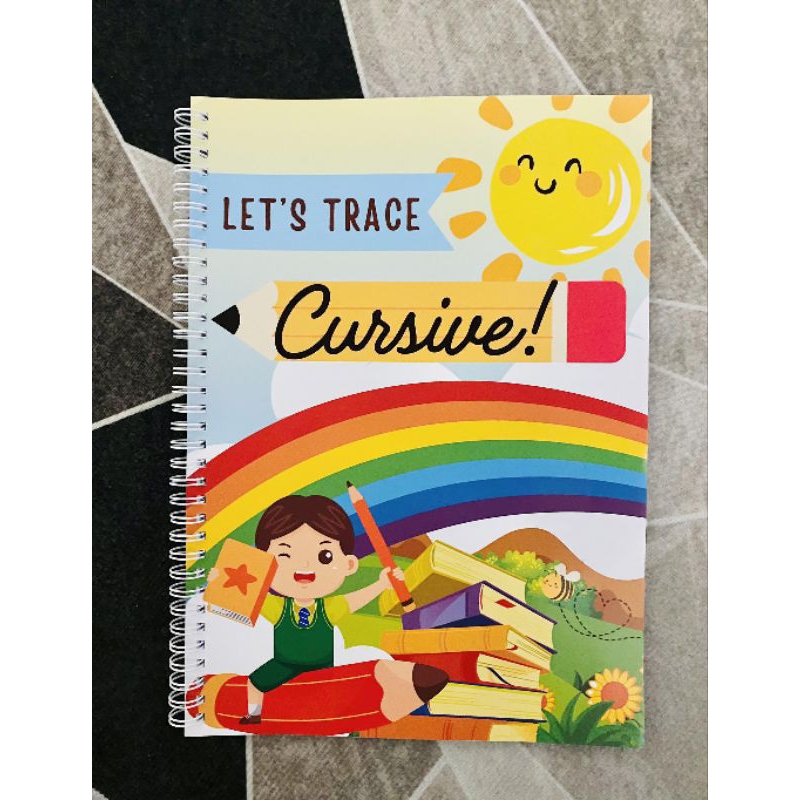 CURSIVE TRACING PAD A4 SIZE 50PAGES | Shopee Philippines