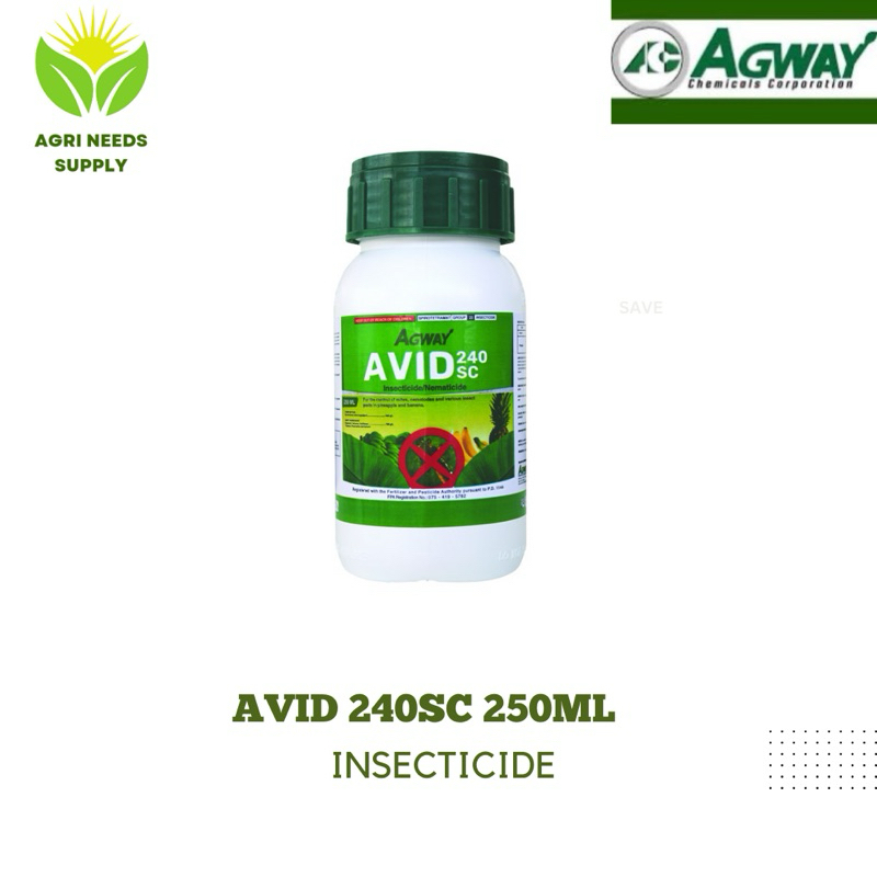 AGWay AVID 240 SC (250ML) | Shopee Philippines