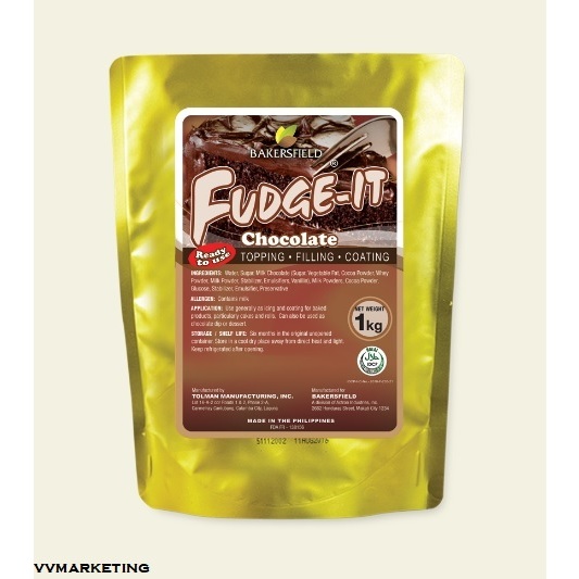 Bakersfield Fudge-It Chocolate 1KG | Shopee Philippines