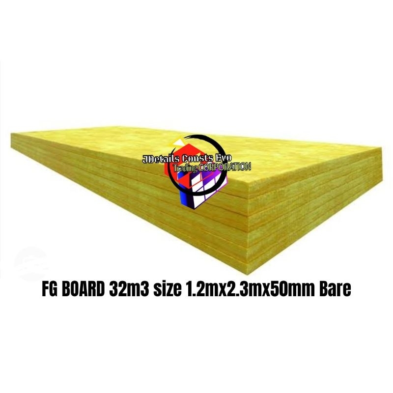 fiber wool board 32m3 50mm board bare | Shopee Philippines