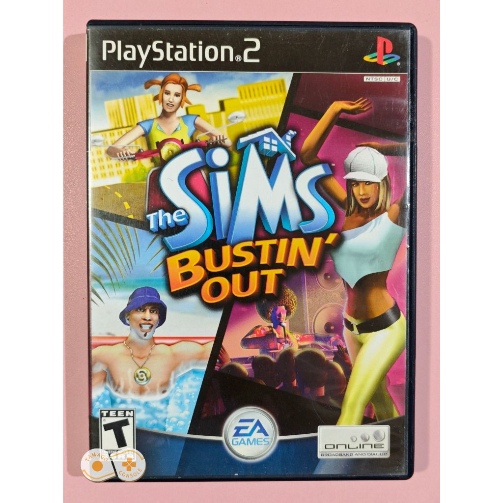 The Sims Bustin Out - [PS2 Game] [NTSC - ENGLISH Language] | Shopee ...