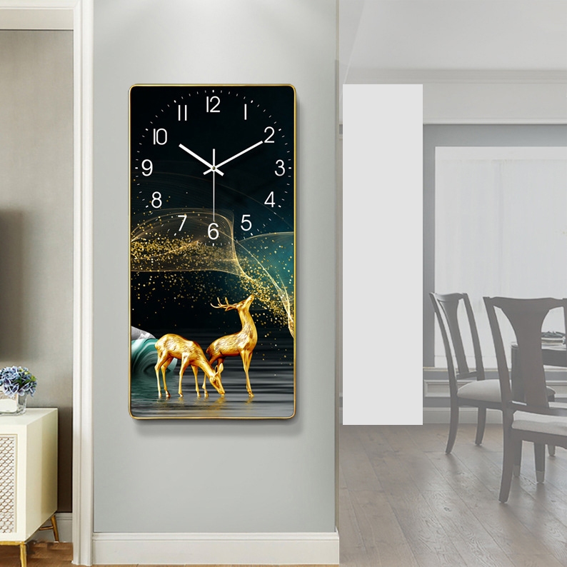 Big Size Wall Watch 3D Wall Clock Home Decoration Nordic Sitting Room ...