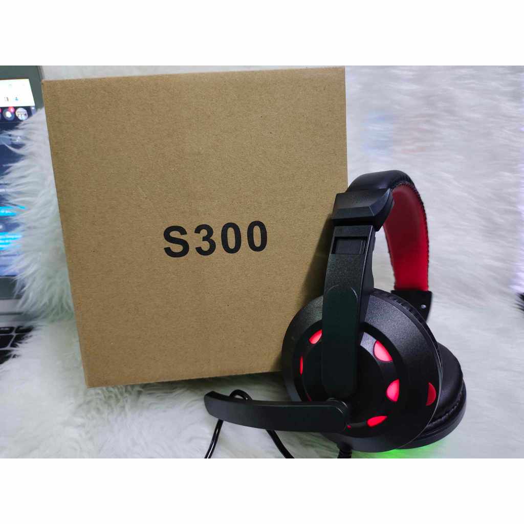 INPLAY RAIKU S300 3.5MM HEADSET LED BLACK | Shopee Philippines