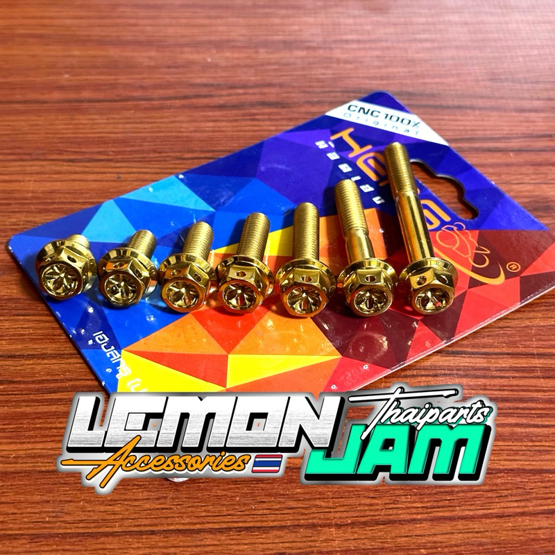 HENG BOLTS CNC / GOLD / SILVER 8x15 , 8x20 , 8x25 , 8x30 , 8x35 , 8x45 , 8x60 | Shopee Philippines