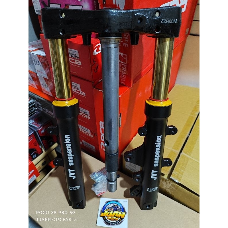 JVT Front Shock Assy (33mm) PreLoad Adjustable Aerox v1-v2 | Shopee ...