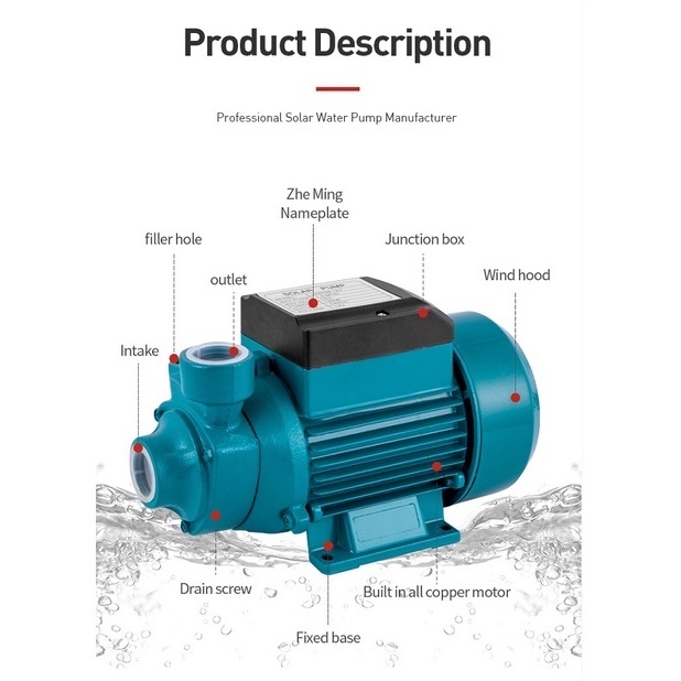 Solar dc pump 12v 180w dc pump&DC 12V Submersible Pump/Battery Water ...