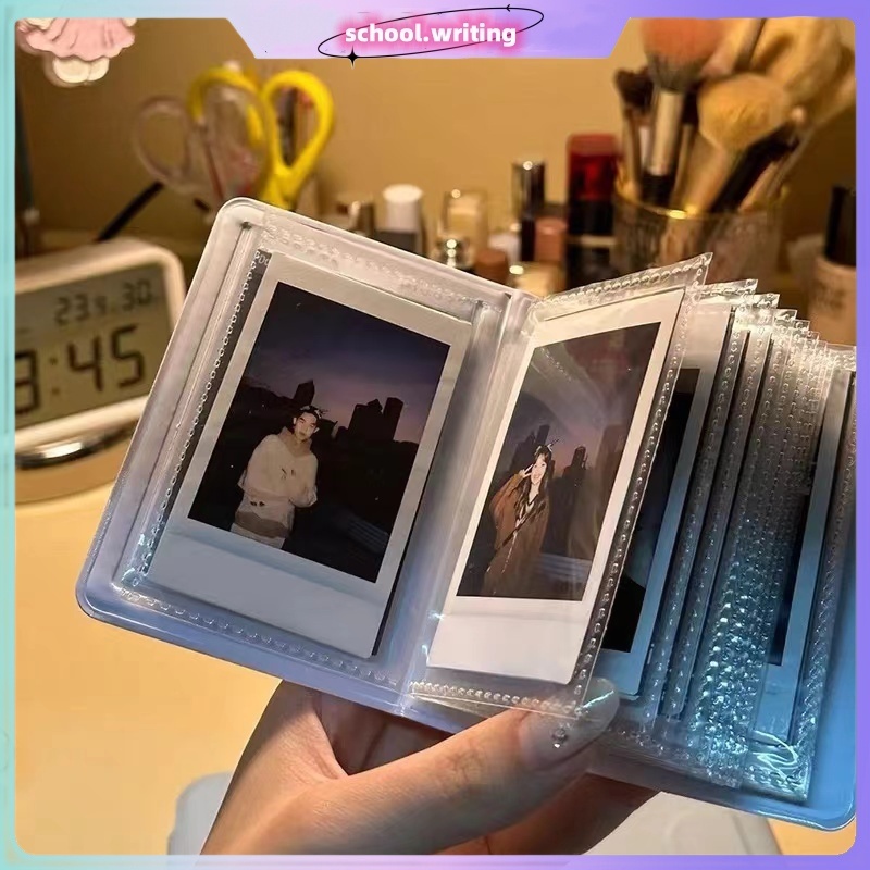 3 Inch Mini Photo Album Photocard Collect Book LOMO Card Holder with 36 ...