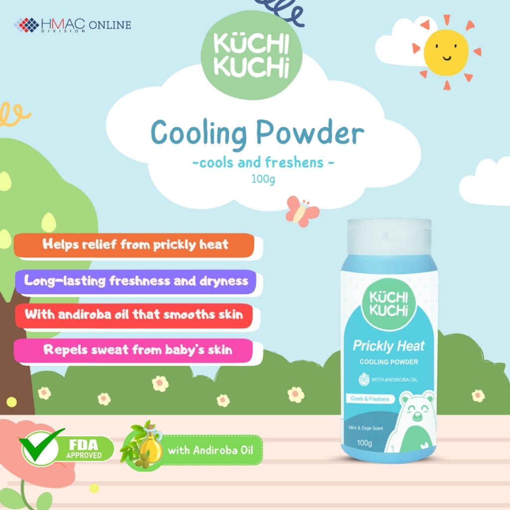 Kuchi Kuchi Prickly Heat Powder | Shopee Philippines