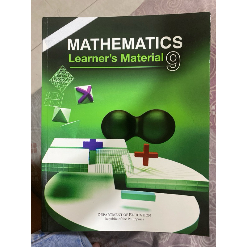 Mathematics Learner’s Material 9 | Shopee Philippines