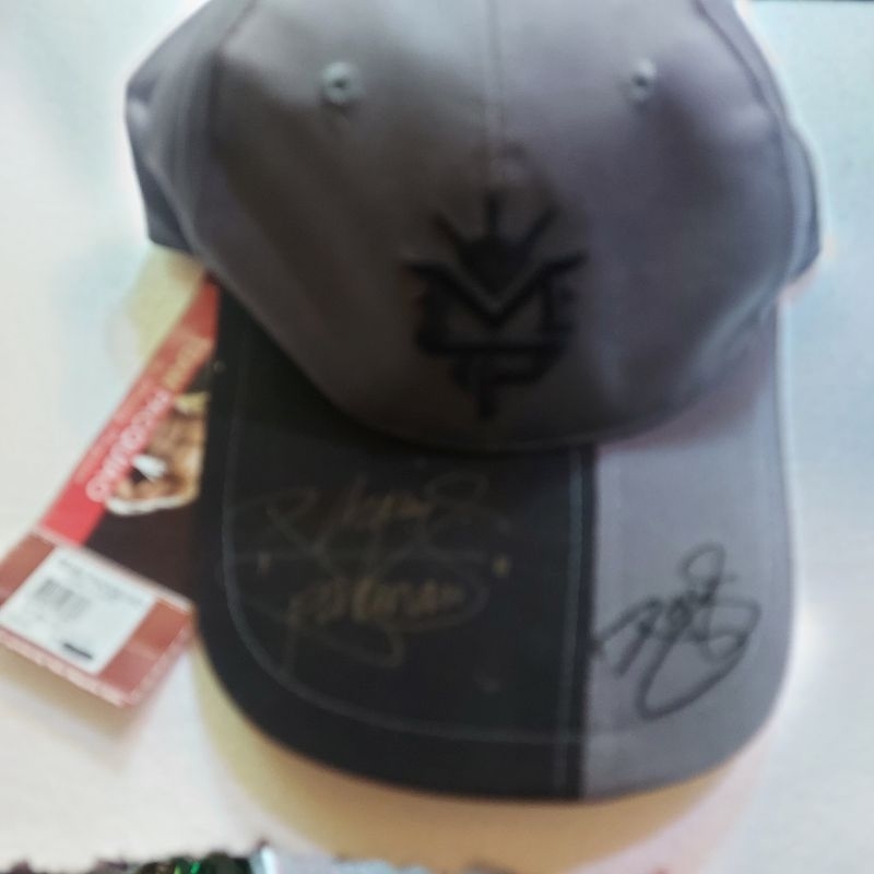 Manny Pacquiao cap authentic signature with COA brand new with tag gray ...