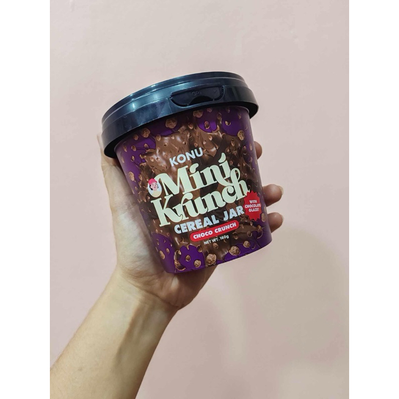 KONU Mini Krunch Glazed Premium Chocolate | Shopee Philippines