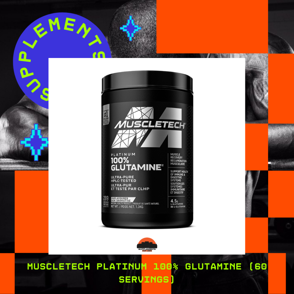 Muscletech Platinum 100% Glutamine (60 servings) | Shopee Philippines
