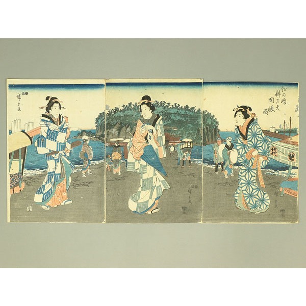 歌川広重 Utagawa Hiroshige (1797-1858) Japanese Original Woodblock Print ...