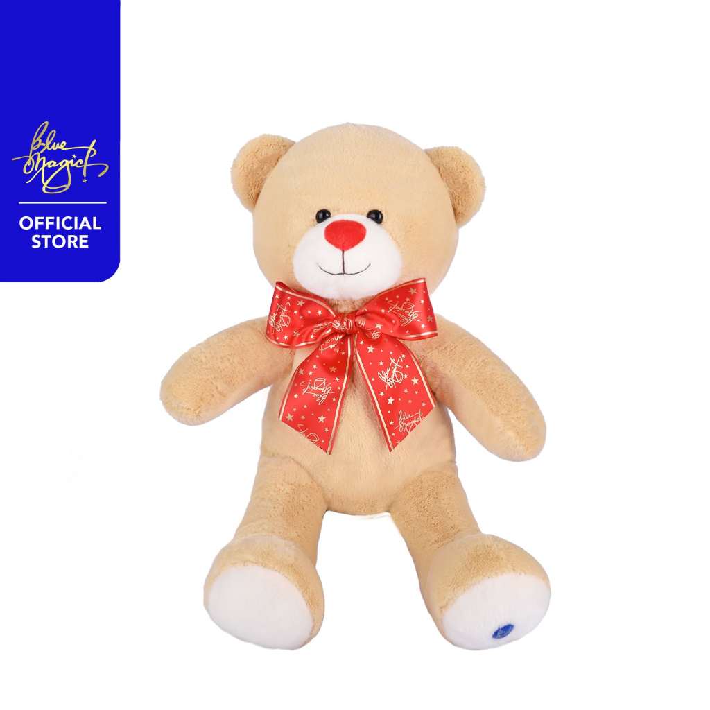 Blue Magic Charlotte Light Brown Bear Stuffed Toy | Shopee Philippines