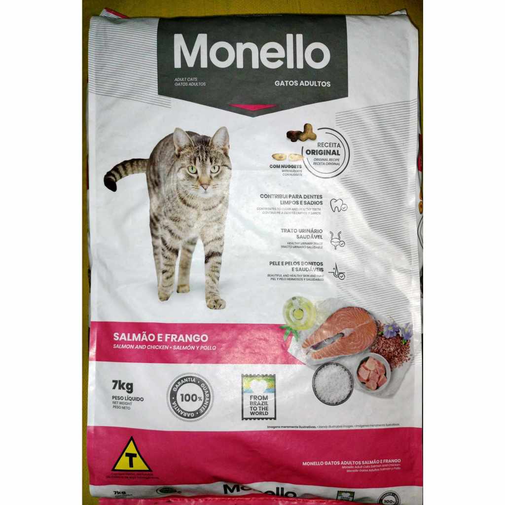 MONELLO ADULT CAT FOOD - 7 kg BAG | Shopee Philippines