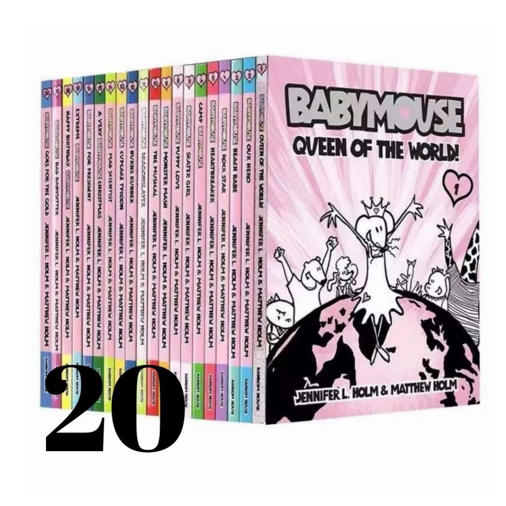 Babymouse (20 Books) graphic novel, brand new softcover, no box ...