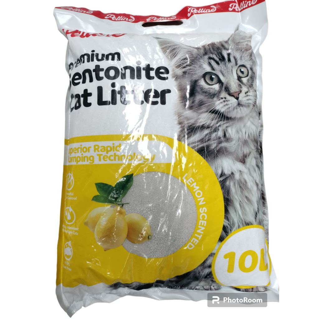 PETLINE PREMIUM BENTONITE CAT LITTER 10L | Shopee Philippines