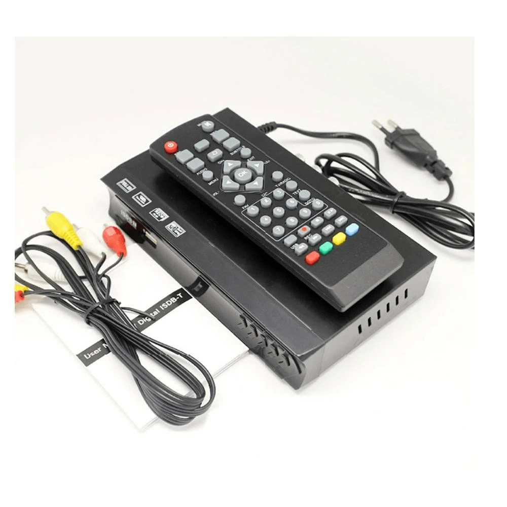 ISDB-T Digital TV BOX TV Plus Home Media Player Full Converter HD 1080P ...